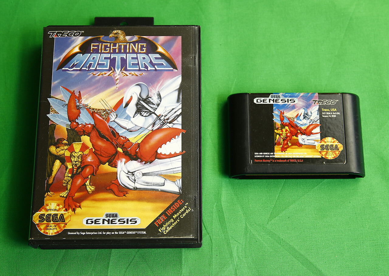 Fighting Masters by Treco • Sega Genesis/Mega Drive System/Console ...