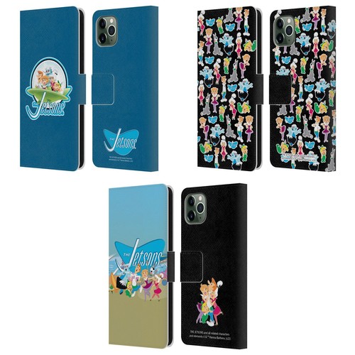 OFFICIAL THE JETSONS GRAPHICS LEATHER BOOK WALLET CASE FOR APPLE iPHONE ...