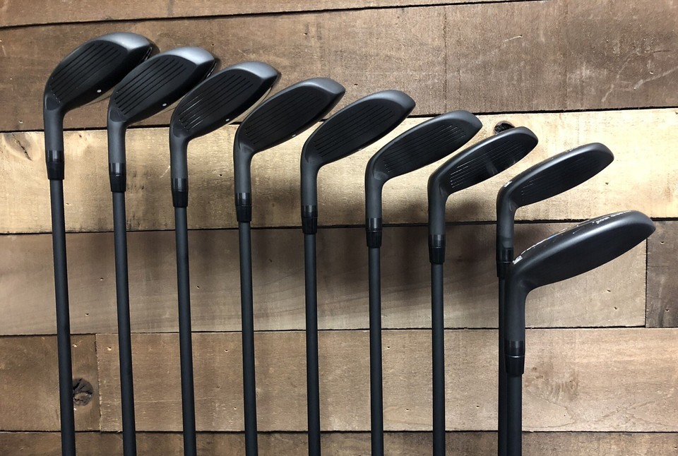 DEMO RH Mens Rife Golf RX7 Hybrid Irons Set #3-SW Reg Flex Graphite ...