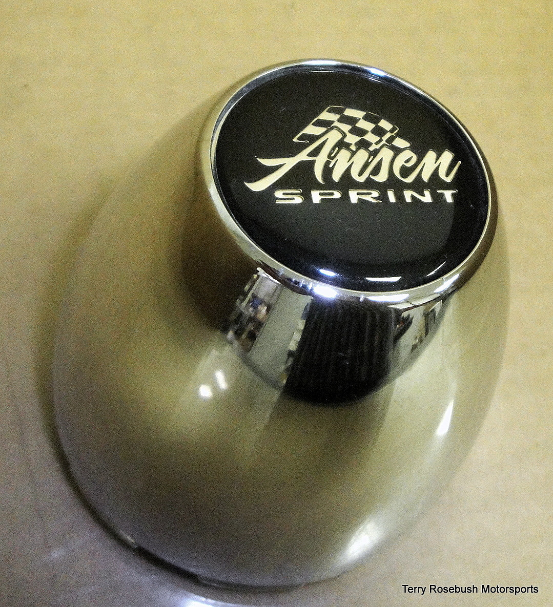 Ansen Sprint SC-076 Center Caps, Chrome, Plastic, 3.25" Dia Bore, Pair ...