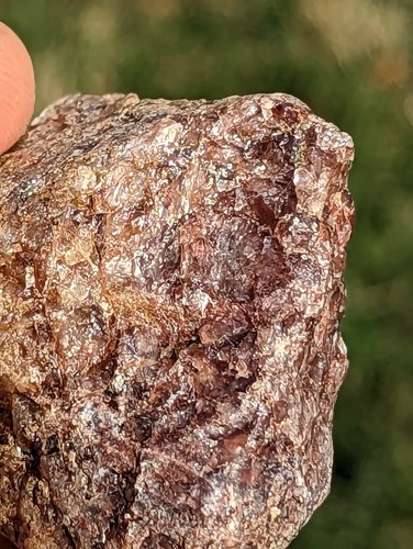 Quartz with Garnet Inclusion Natural Gemstone Crystal 82g | eBay