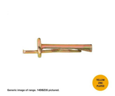 DBZ Metal Pin Anchor 6mm x 35mm - Box of 100 | eBay