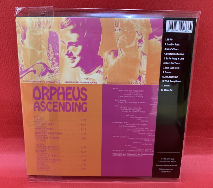 ORPHEUS-ASCENDING KOREA BIG PINK MINI LP CD SEALED W/OBI | eBay