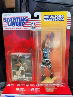 STARTING LINEUP SLU Shaquille Oneal Shaq 1994 Rookie card NEW | eBay