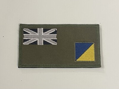 RLC Subdued Army Zap Number & Blood Group Badge Military Patch Hook ...