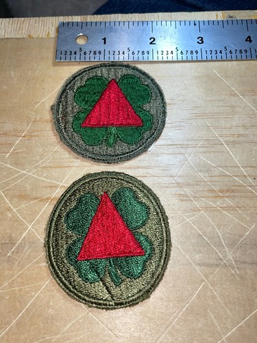WWII/Post/1950s? 2-US ARMY PATCHES-13th ARMY CORPS-ORIGINAL VARIANTS ...