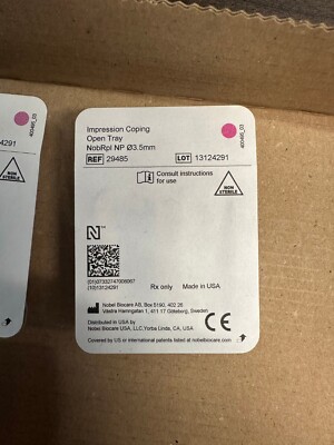 Nobel Biocare NP Trilobe Open Tray Impression Coping (REF 29485) | eBay