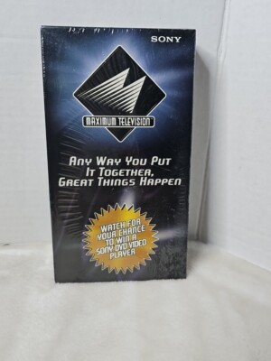 Sony Maximum Television VHS 1997 Promo Video On How Sony Products Work ...