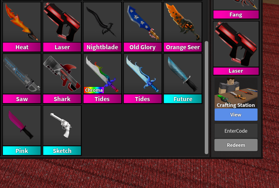 Roblox Murder Mystery 2 MM2 | Super Rare Godly Knives and Guns *50% OFF ...