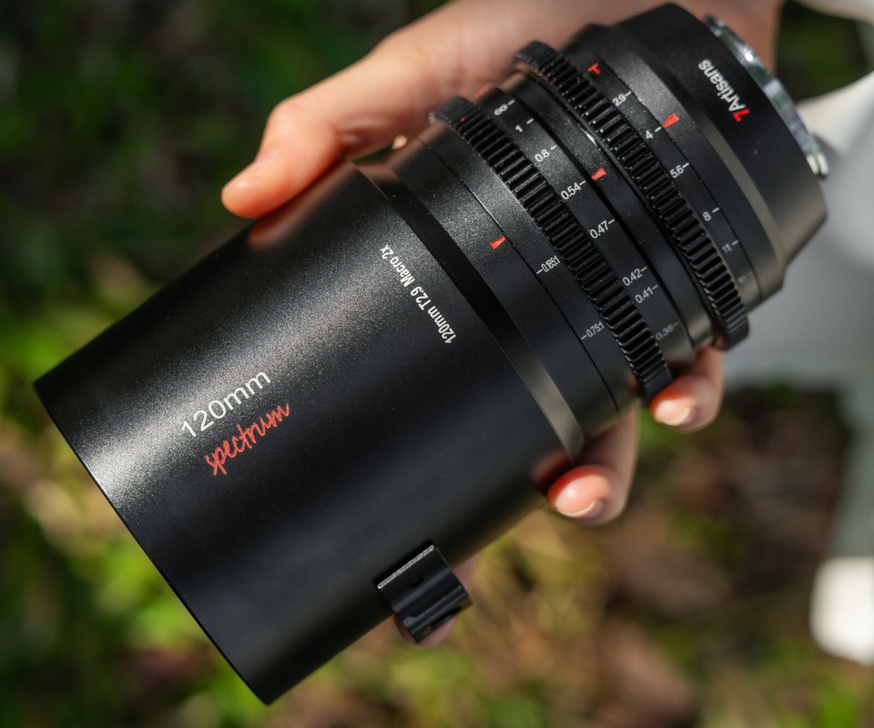 7artisans 120mm T2.9 Full Frame Macro 2x Cine Lens for Nikon Z ZFC ...