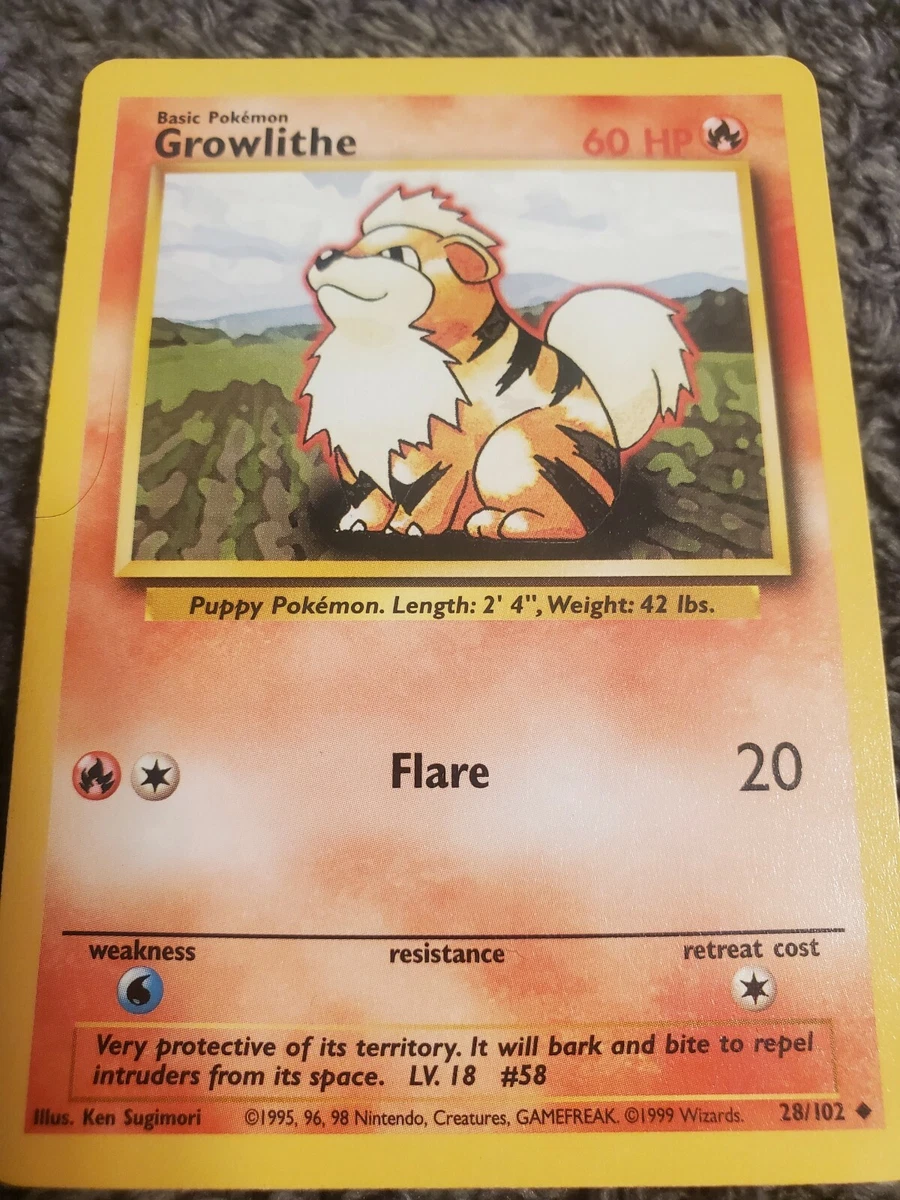 Growlithe Card