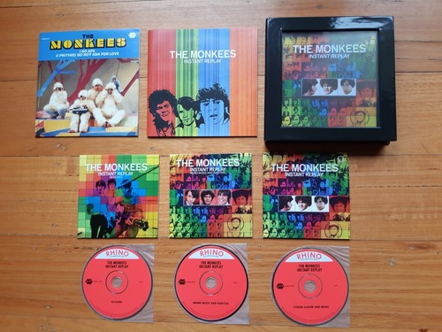 MONKEES - INSTANT REPLAY - SUPER DELUXE BOX SET 3 x CD's + 7" VINYL ...