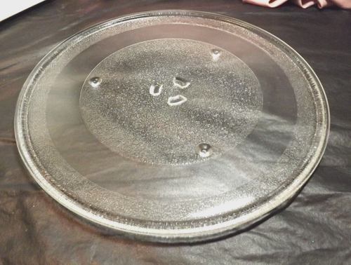 MICROWAVE REPLACEMENT GLASS TURNTABLE PLATE (13 1/2 INCHES) Y189 | eBay