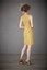BHLDN Anthropologie Yellow Silk Tethered Dots Dress NWOT Size 0, 2, 4 ...