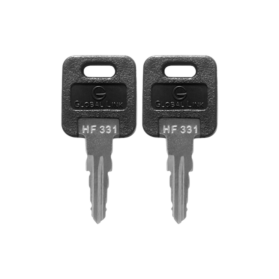1 Pair FIC Fastec Precut Key to HF327 RV Trailer Keys CF EF HF Are The ...