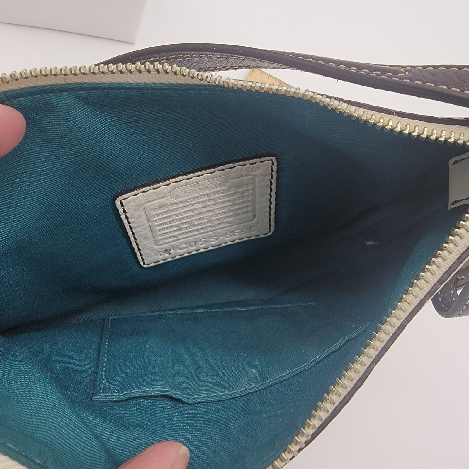 Coach Ivory Pebbled Leather Chelsea Handbag C05S-8E96 - Gem