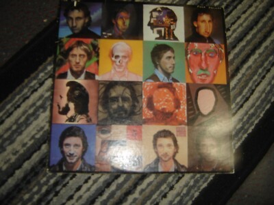 The Who - Face Dances 1981 USA Orig. Vinyl LP SM Lyrics Poster E/E/VG+ ...