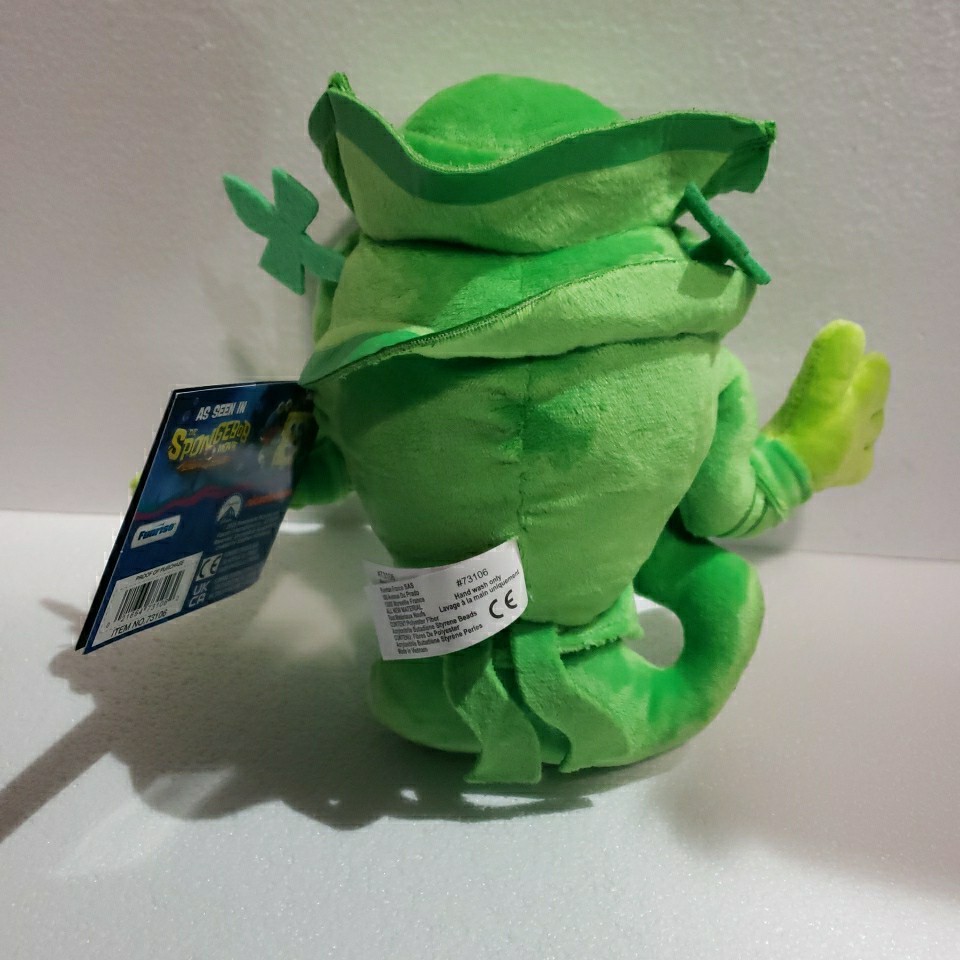 SpongeBob SquarePants Movie Bikini Bottom Glow Pals 8" Flying Dutchman ...