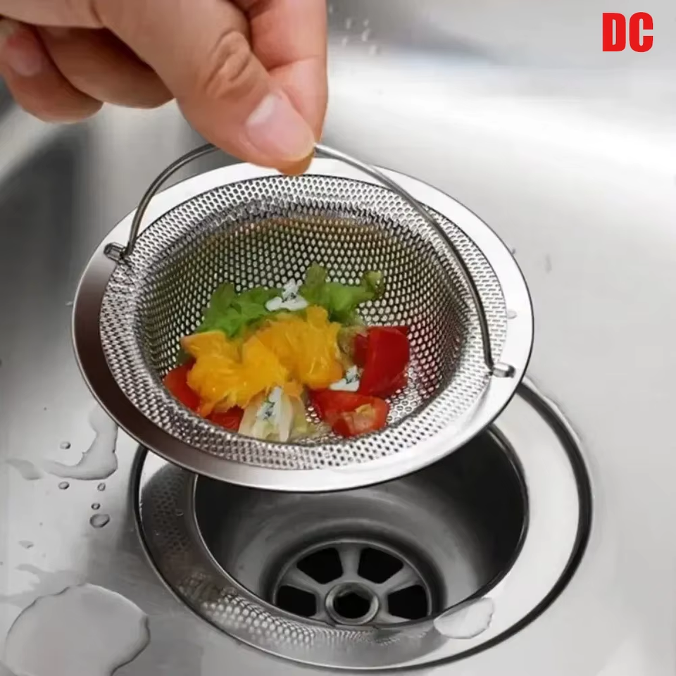 Stainless Steel Kitchen Sink Filter, Garbage Food Residue/Hair Catcher ...