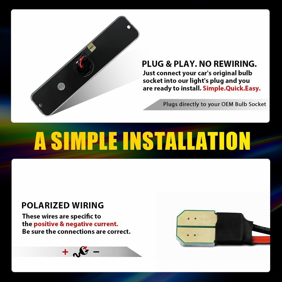 Fit 87-95 Jeep Wrangler YJ Chrome LED Side Marker Lights Turn Signal ...