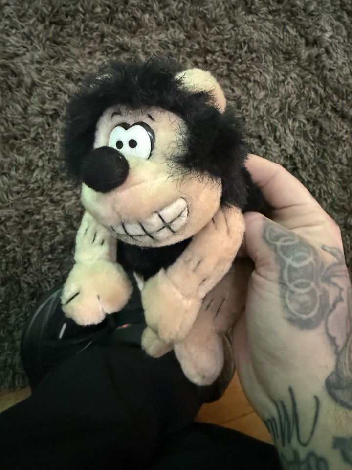 Dennis & Gnasher Soft Toy x2 Dennis The Menace The Beano Plush Vintage ...