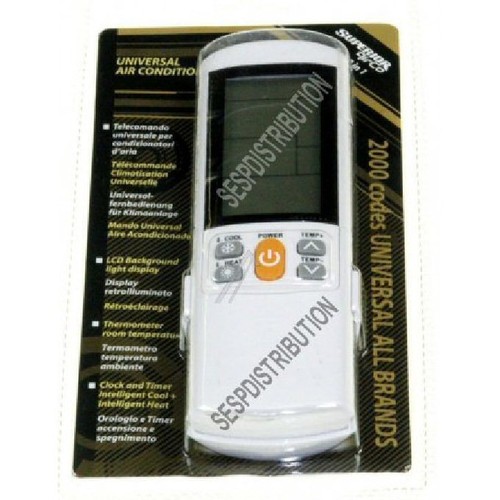 Climatiseur Télécommande universelle 2000 codes installés balayage de ...