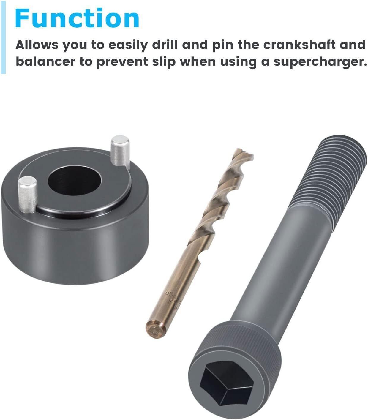 LS Crank Pin Kit LS1 LQ4 LS3 LSX Crankshaft Damper Drill Pinning ...