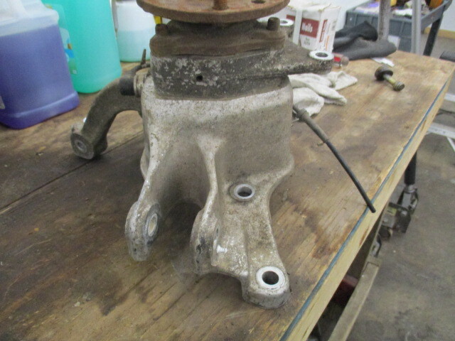 88-96 CHEVROLET CORVETTE REAR SPINDLE KNUCKLE OEM HUB ALUMINUM RIGHT ...