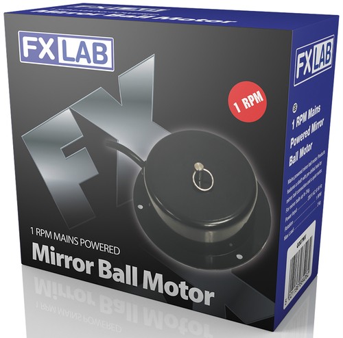 FXLAB G007NV 1 RPM Mains Powered Mirror Ball Motor for sale online ...