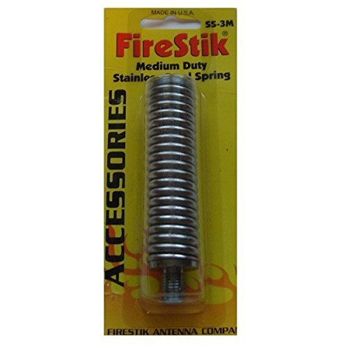 Firestik Ss3m Stainless Steel Medium Duty Cb Radio Antenna Spring Mount ...