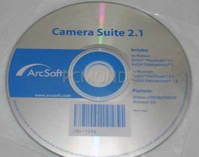 ArcSoft PhotoStudio/Video Impression Camera Suite 2.1CD-ROM Win/Mac ...