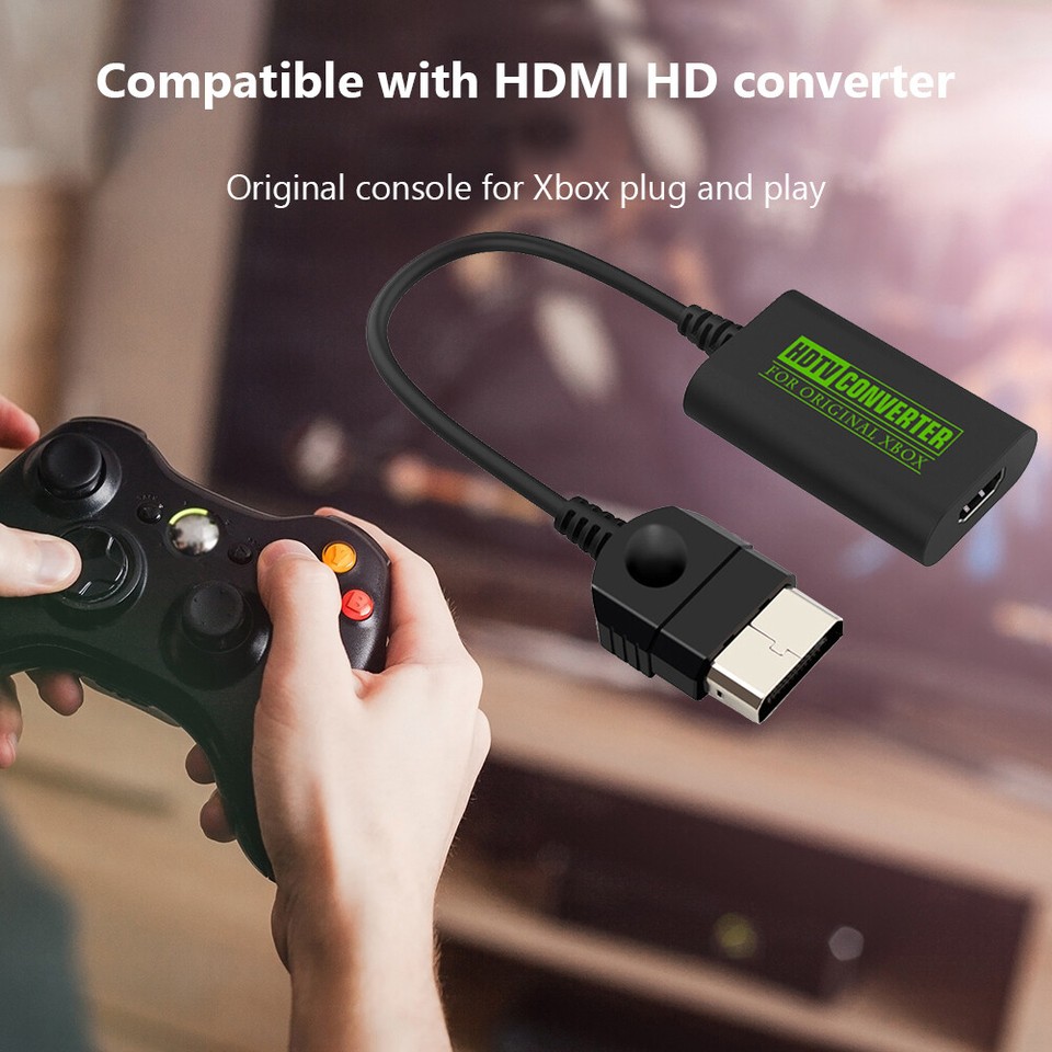 For Xbox to HDMI-Compatible Adapter HD Link Cable for Xbox Original ...