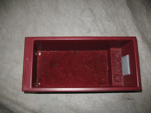 CADILLAC ALLANTE CENTER CONSOLE BOX W COIN HOLDER RED BURGUNDY | eBay