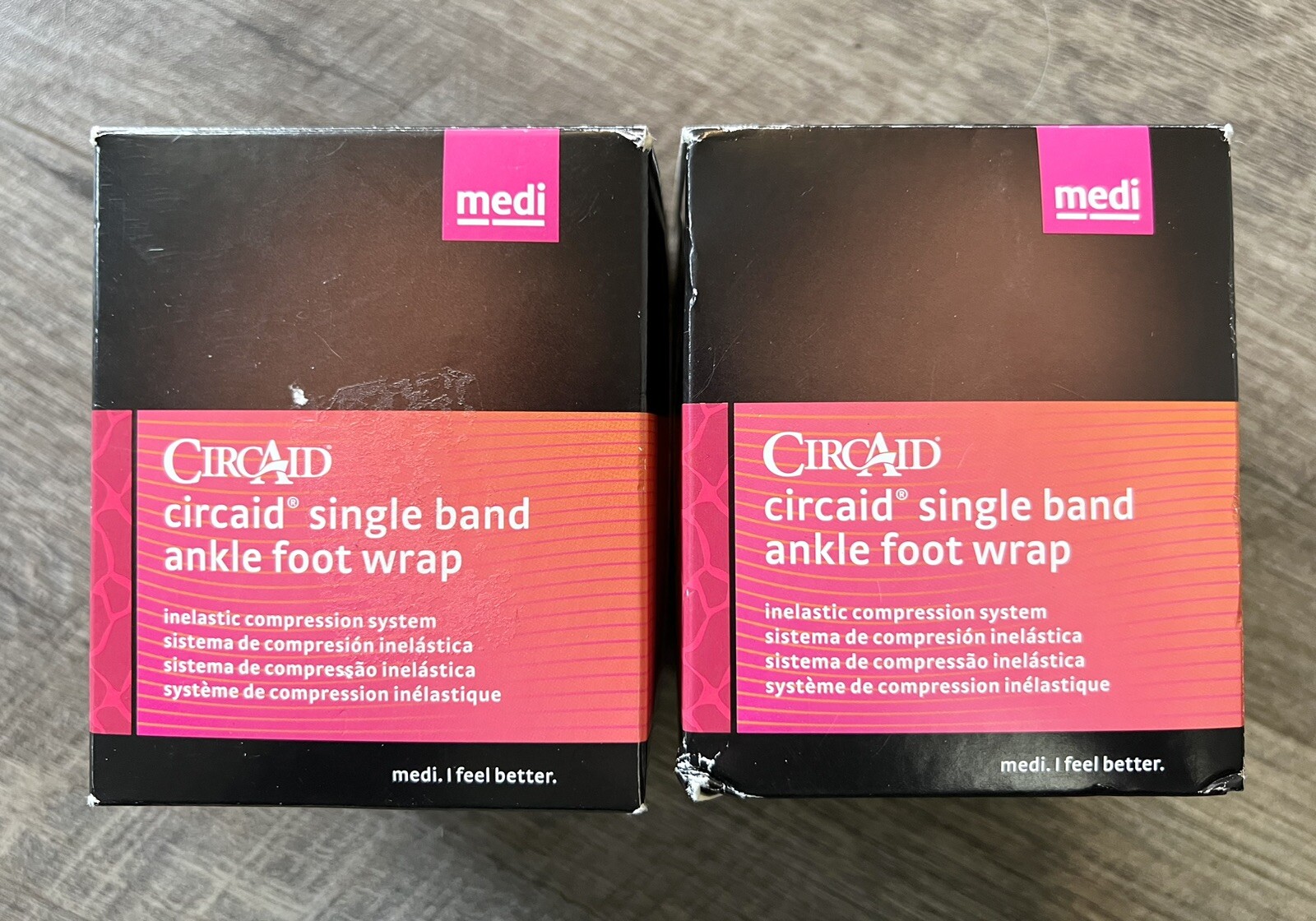- TWO (2) Medi USA Circaid Single Band Ankle Foot Wrap 3" 38250017 for ...