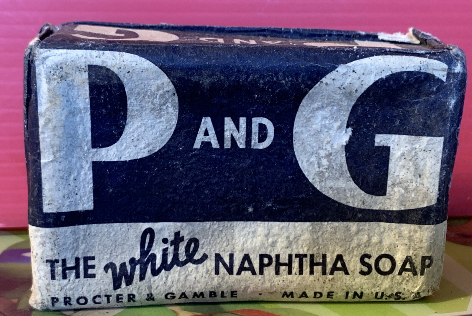 Vintage P And G Soap "The White Naphtha Soap" By Procter And Gamble ...