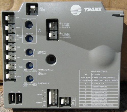 Trane Economizer Logic Control Module BAYRTEMOO7A | eBay