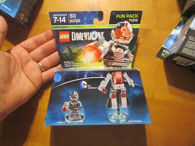 Lego Dimensions DC COMICS FUN PACK 71210 CYBORG & CYBER GUARD ...