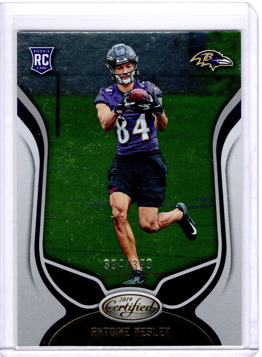 Antoine Wesley 2019 Panini Certified RC 394/399 Rookie Card #155 | eBay