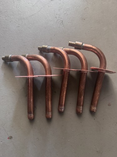 Viega 44227, PureFlow 1/2 x 1/2, 3.5" x 6" PEX Stub Out with Wall Plate ...