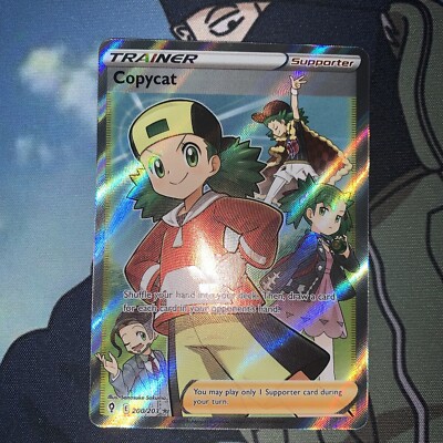 Copycat (Full Art) - 200/203 Evolving Skies Ultra Rare NM Pokemon TCG ...