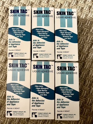 6 Torbot Skin Tac Liquid Adhesive Barrier 4oz Bottles MS407 (That’s $12 ...