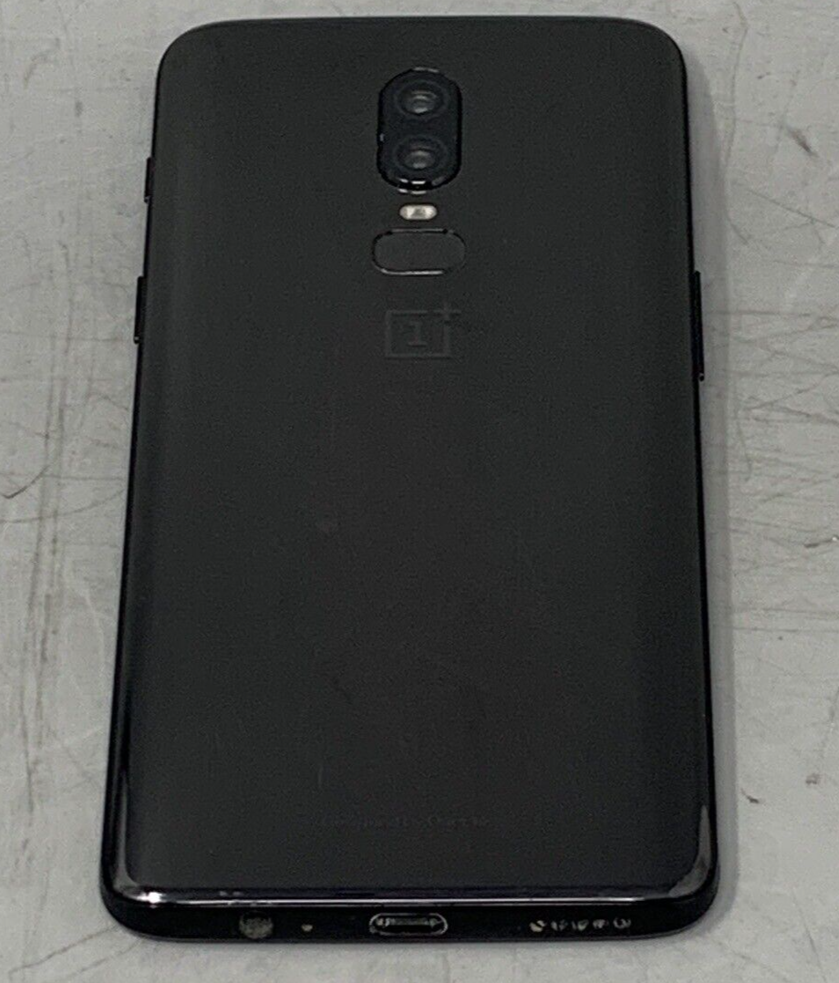 OnePlus 6 Duos A6003 256GB BLACK Android Smartphone Unlocked -C/Screen ...