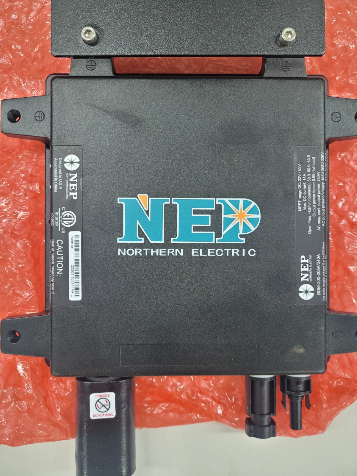 NEP BDM-300-208A 240A 250W Electric Micro Inverter C10178 | eBay