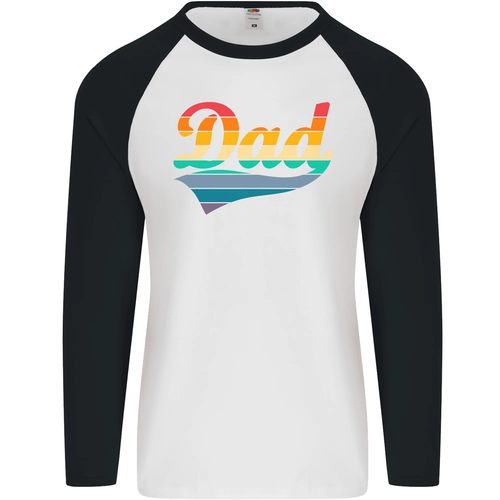 T-Shirt De Baseball L/S Pour Homme Swoosh Rétro Pour La Fête Des Pères ...