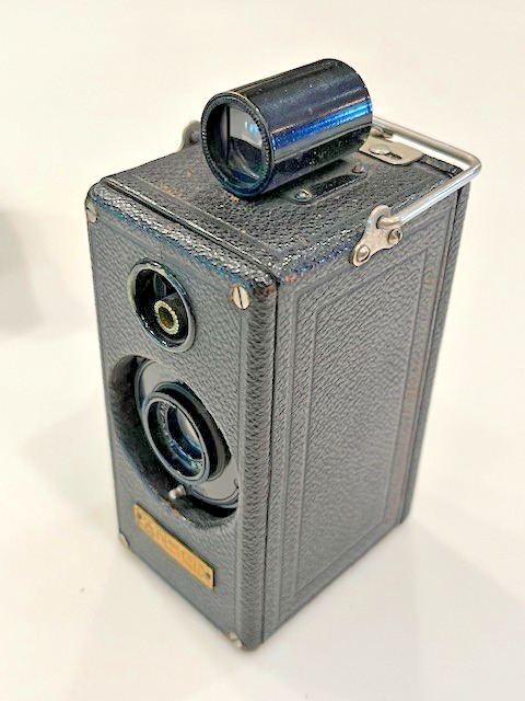 ANSCO Memo Half Frame 35mm Box Camera f-6.3 Lens w/ Case | eBay