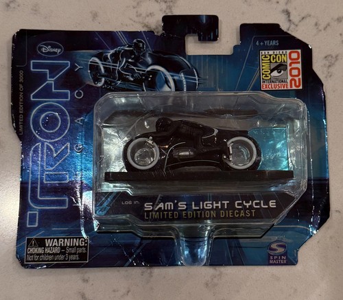 Tron Legacy Sam's Light Cycle Limited Edition 2010 Comic Con Exclusive ...
