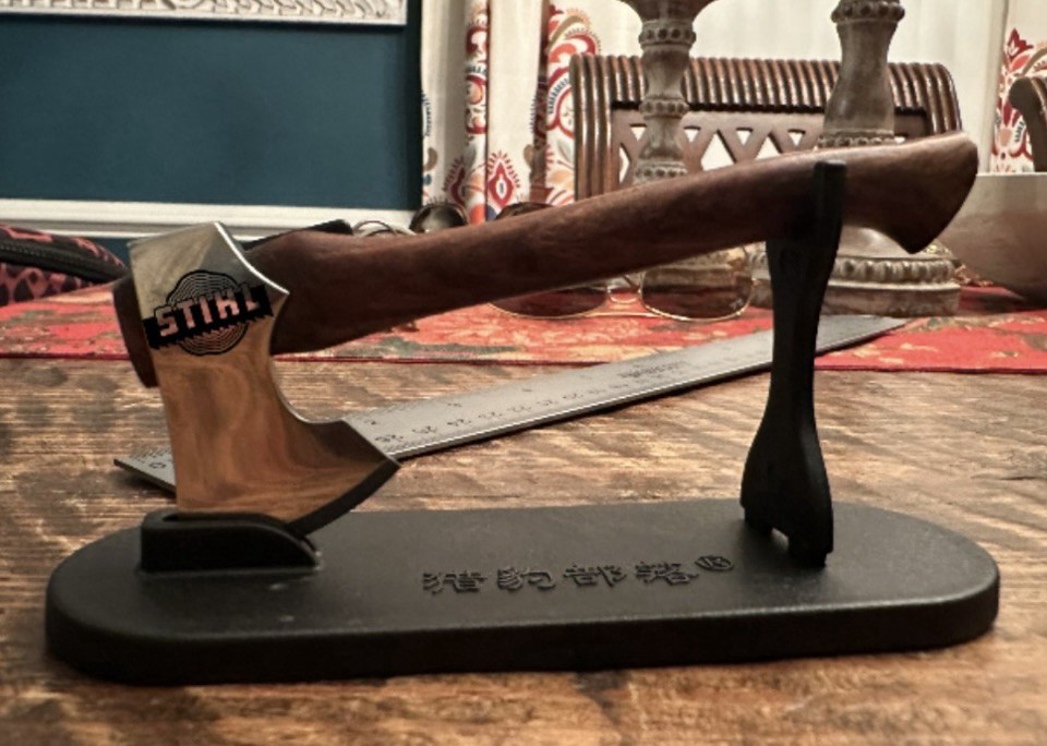 Micro Mini Axe Tribute STIHL Chainsaw Vintage Logos Letter Opener ...