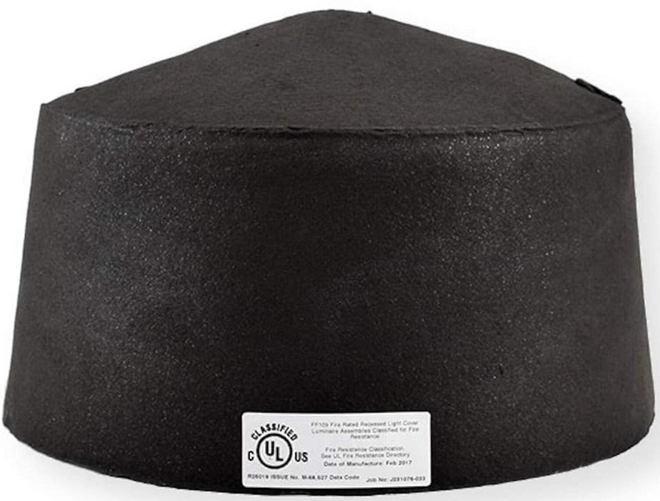 Tenmat FF109-300 One Hour UL Fire Rated Recessed Light Cover (Pack of 2 ...