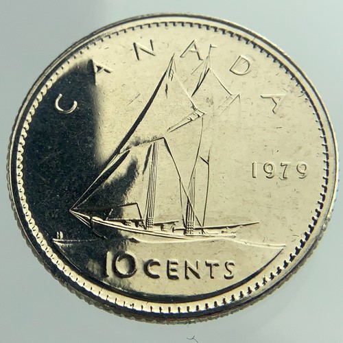 1979 Canada 10 Cents Dime KM# 77.2 Uncirculated Coin AA151 | eBay