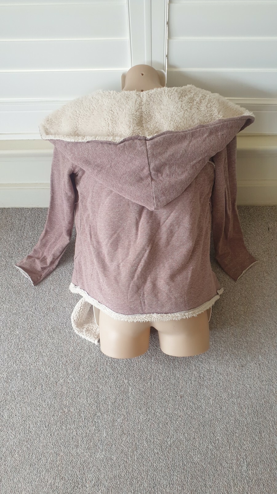 QUICKSILVER COLLECTION Faux Fur Lined Jacket Cardigan… - Gem